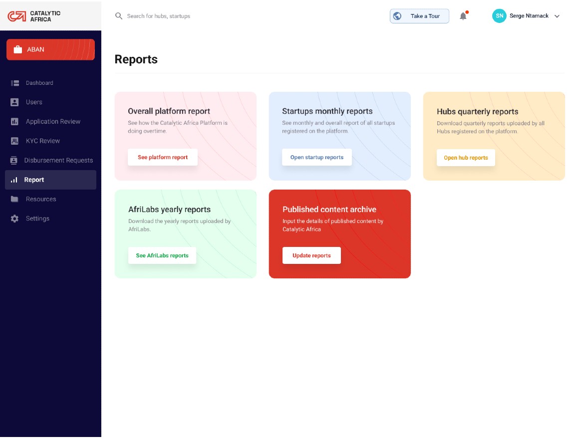 Report: Upload of Reports – Catalytic Africa